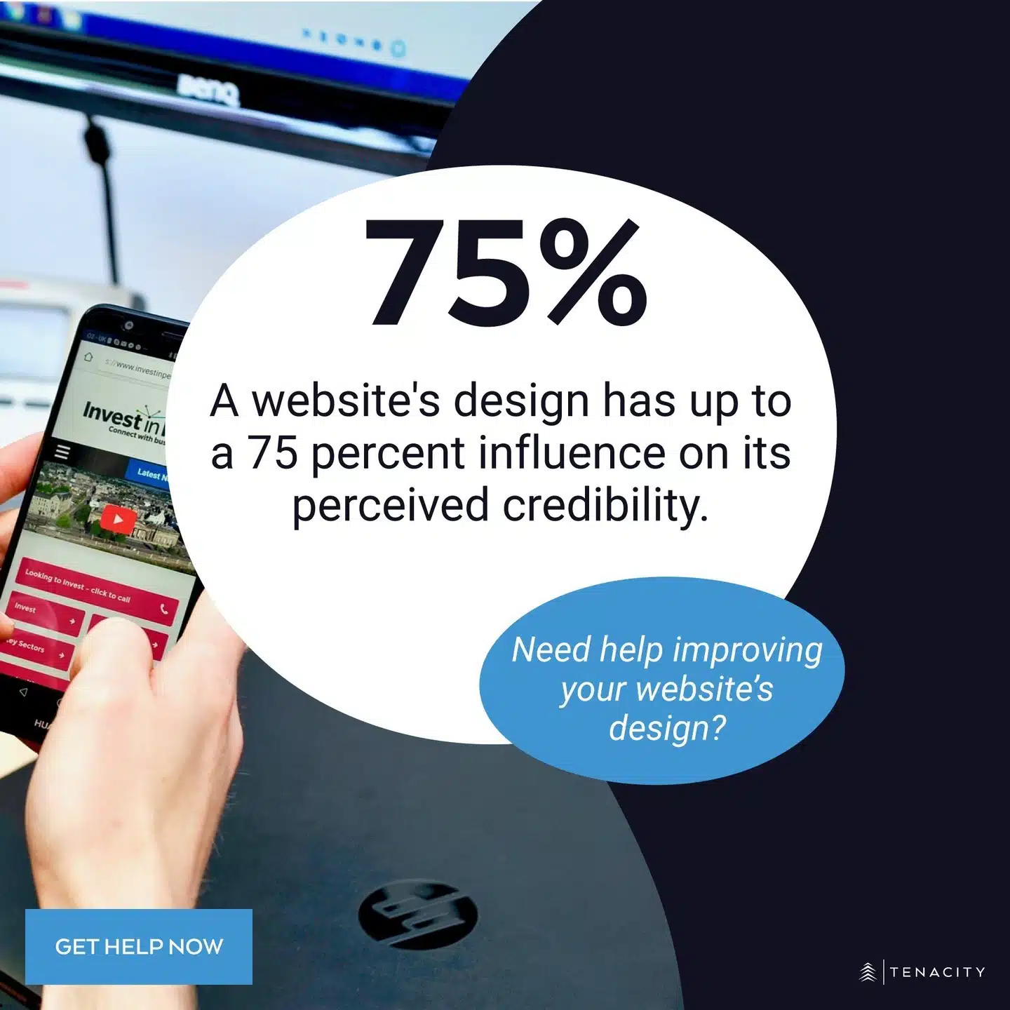 The Impact of Website Design on Business Credibility - Tenacity